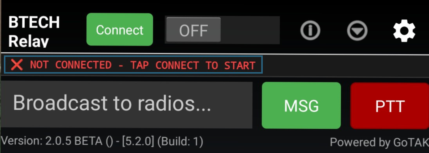 BTECH Relay ATAK Plugin 2.0 Quick Start Guide – GoTAK LLC